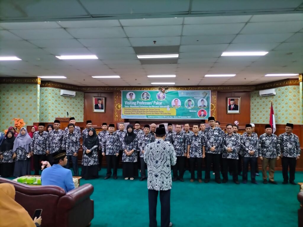 Prof. Amin Suma Resmi Lantik HISSI UIN Suska Riau - Universitas Islam ...
